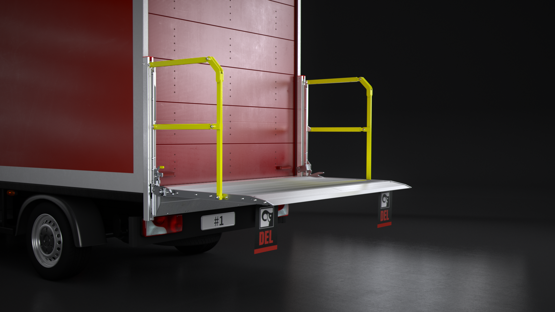 DEL DL500 | Tail Lifts | Hiab