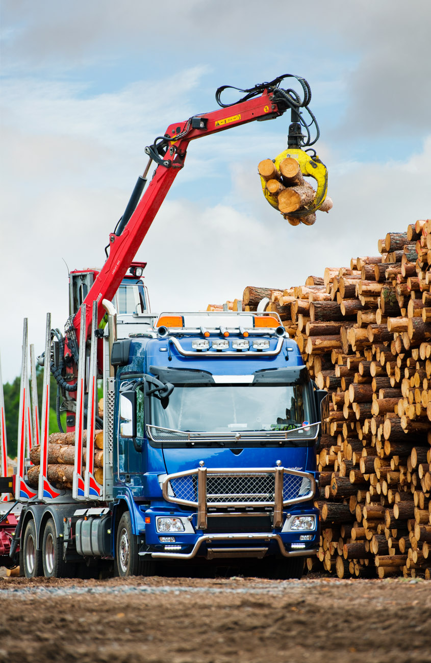 LOGLIFT 96S | Forestry Crane | Hiab | Hiab