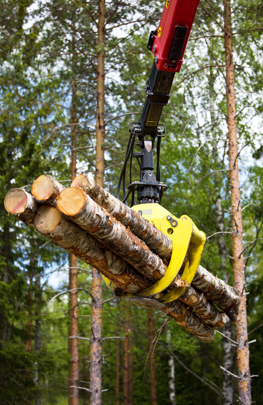 LOGLIFT 96S | Forestry Crane | Hiab | Hiab