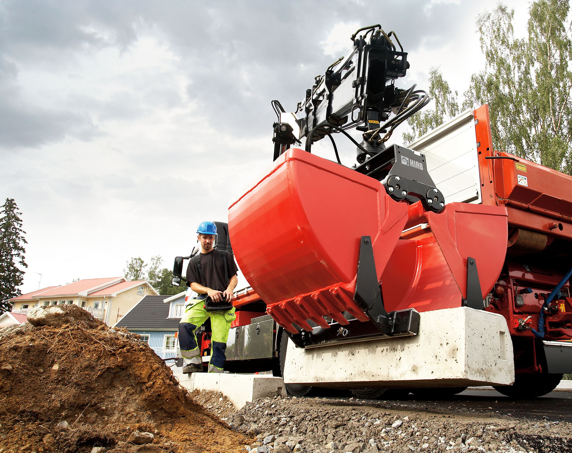 Hiab clamshell bucket KM 605HPX | Hiab