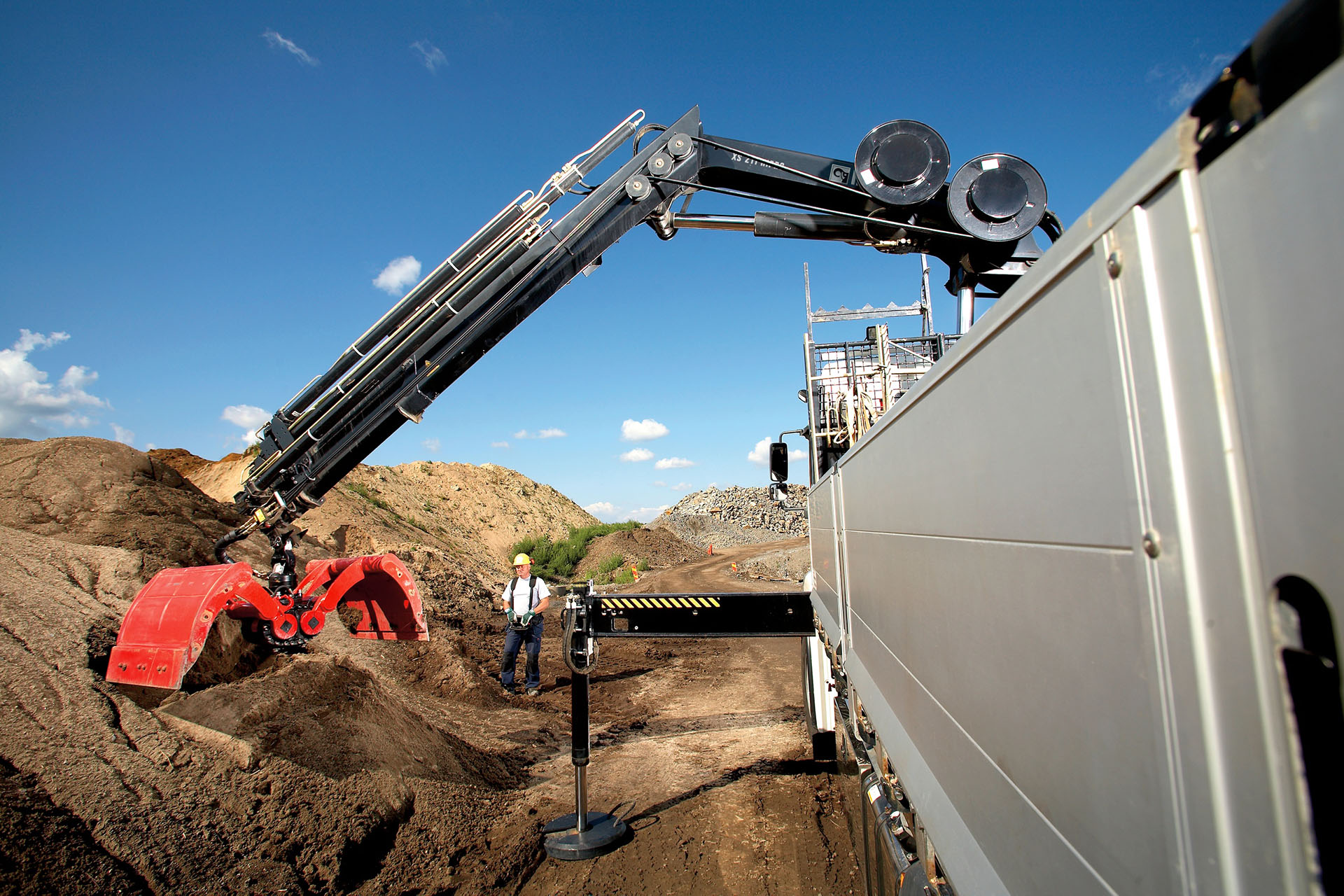 Hiab clamshell bucket KM 605HPX | Hiab