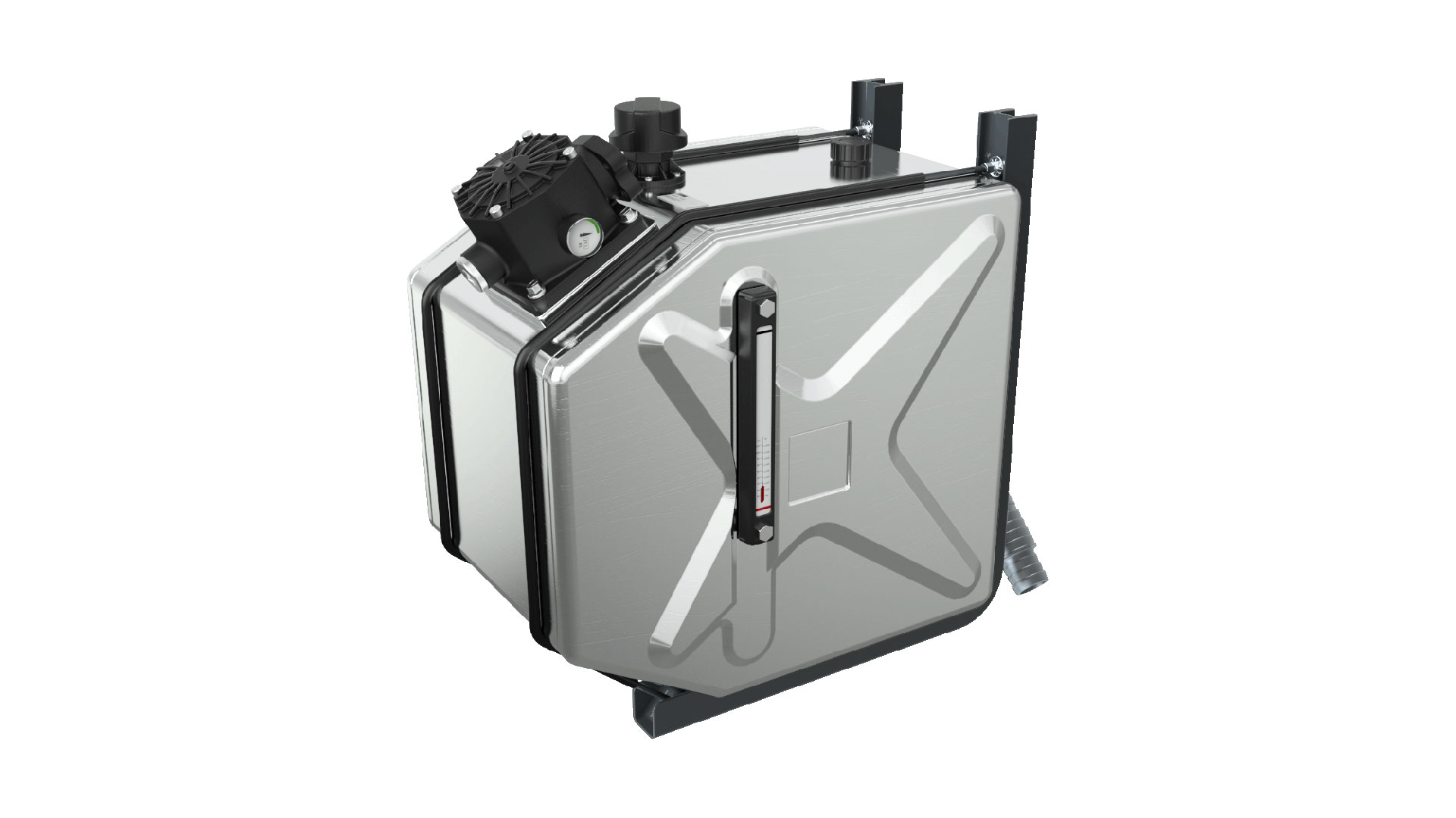 STAINLESS STEEL OIL TANK 100L | Accessories | Hiab