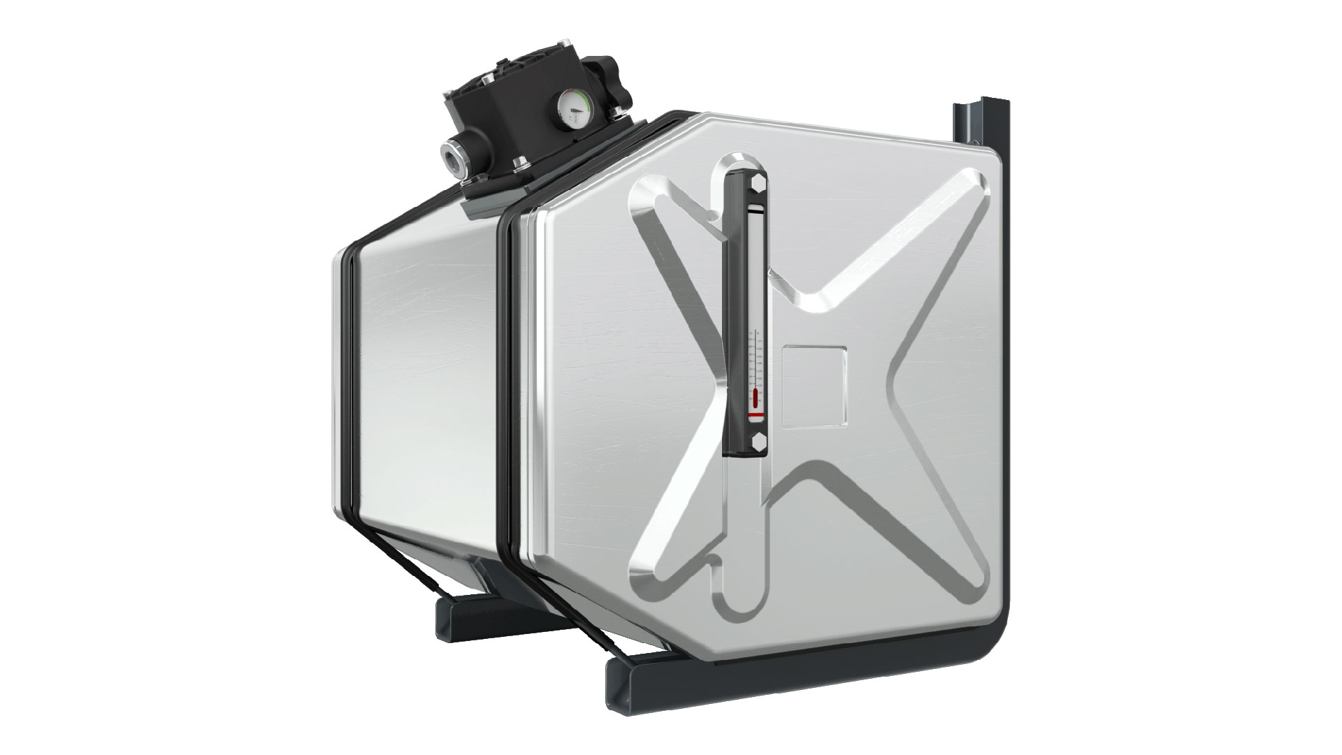 STAINLESS STEEL OIL TANK 250L | Accessories | Hiab