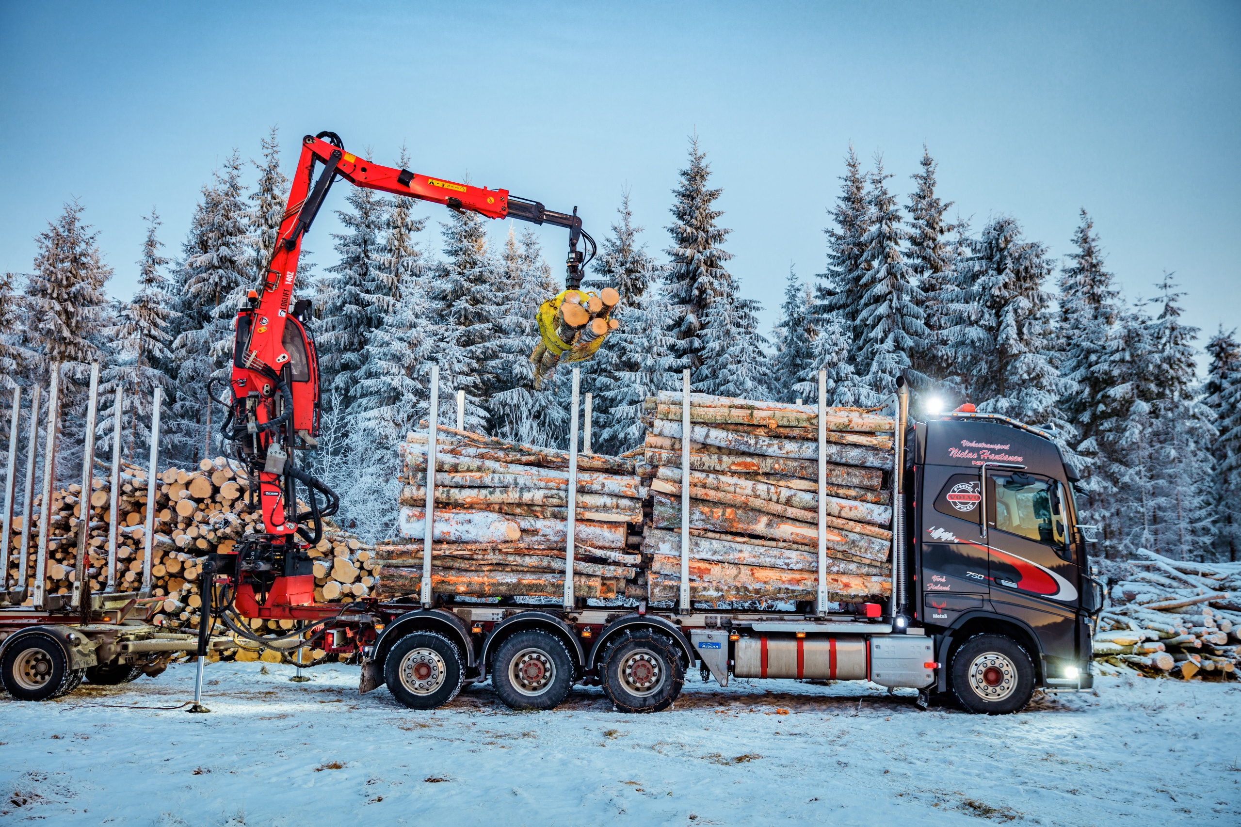 LOGLIFT 140Z | Forestry Cranes | Hiab
