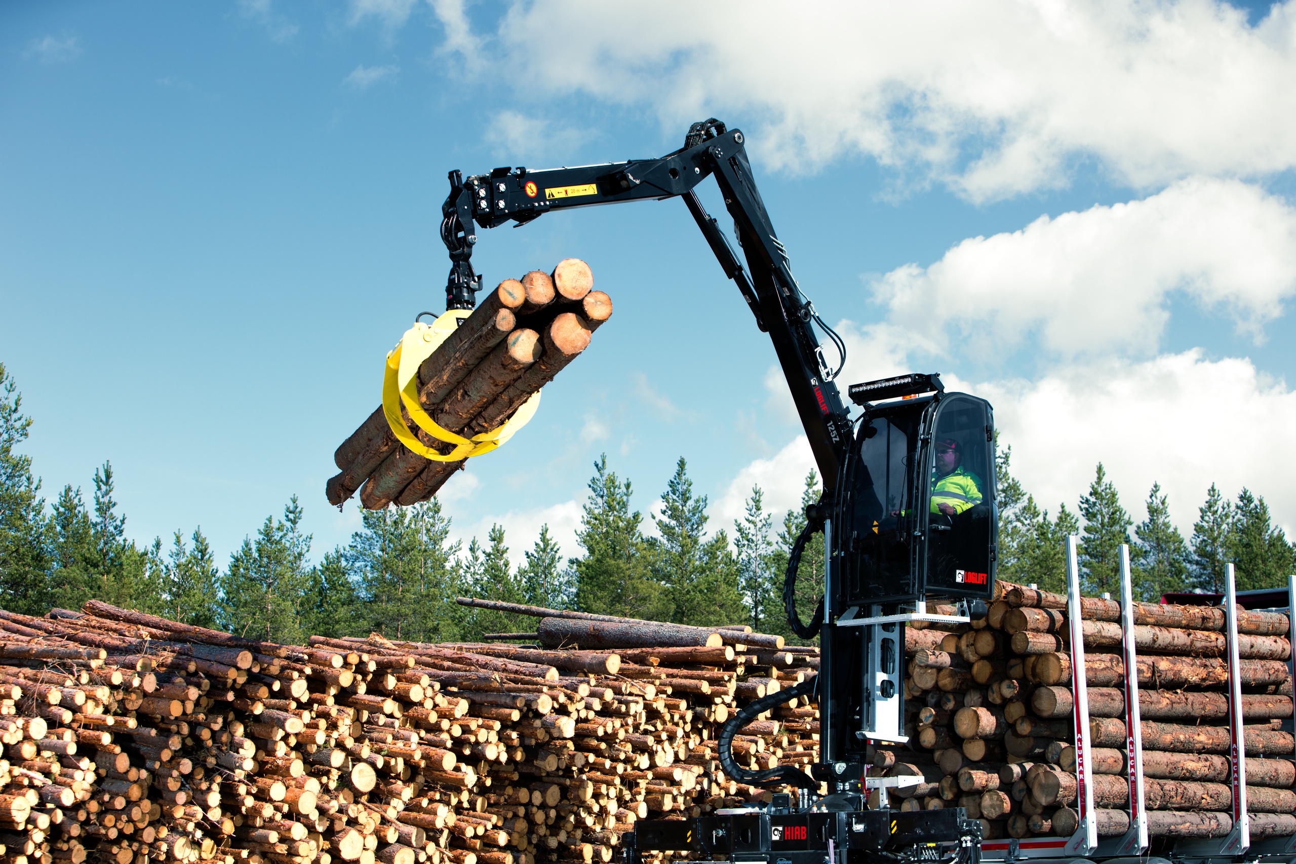 LOGLIFT 125Z | Forestry Cranes | Hiab