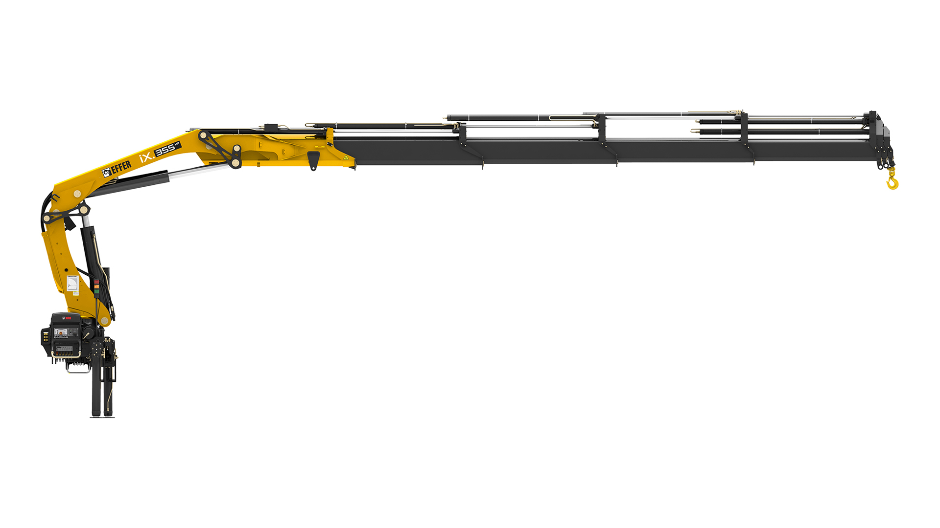 EFFER 355 HP | Knuckle Boom Crane for Sale | Hiab