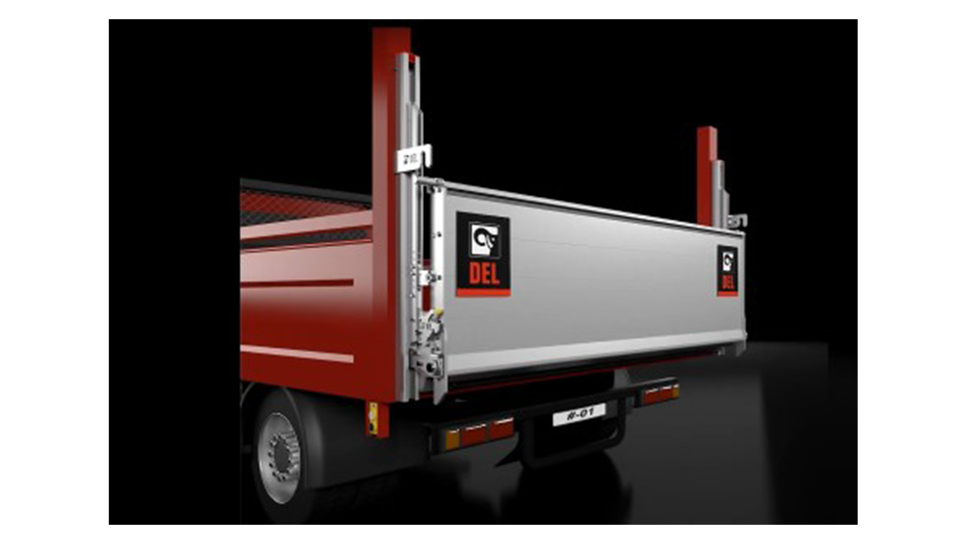 DEL DL500F | Tail Lifts | Hiab