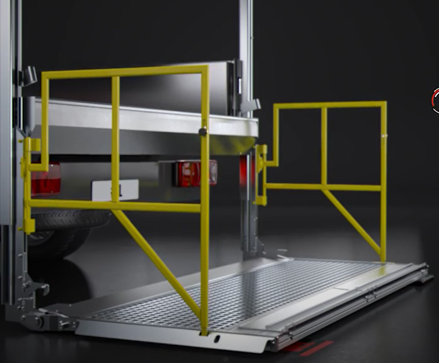 DEL DL500GRP | Tail Lifts | Hiab