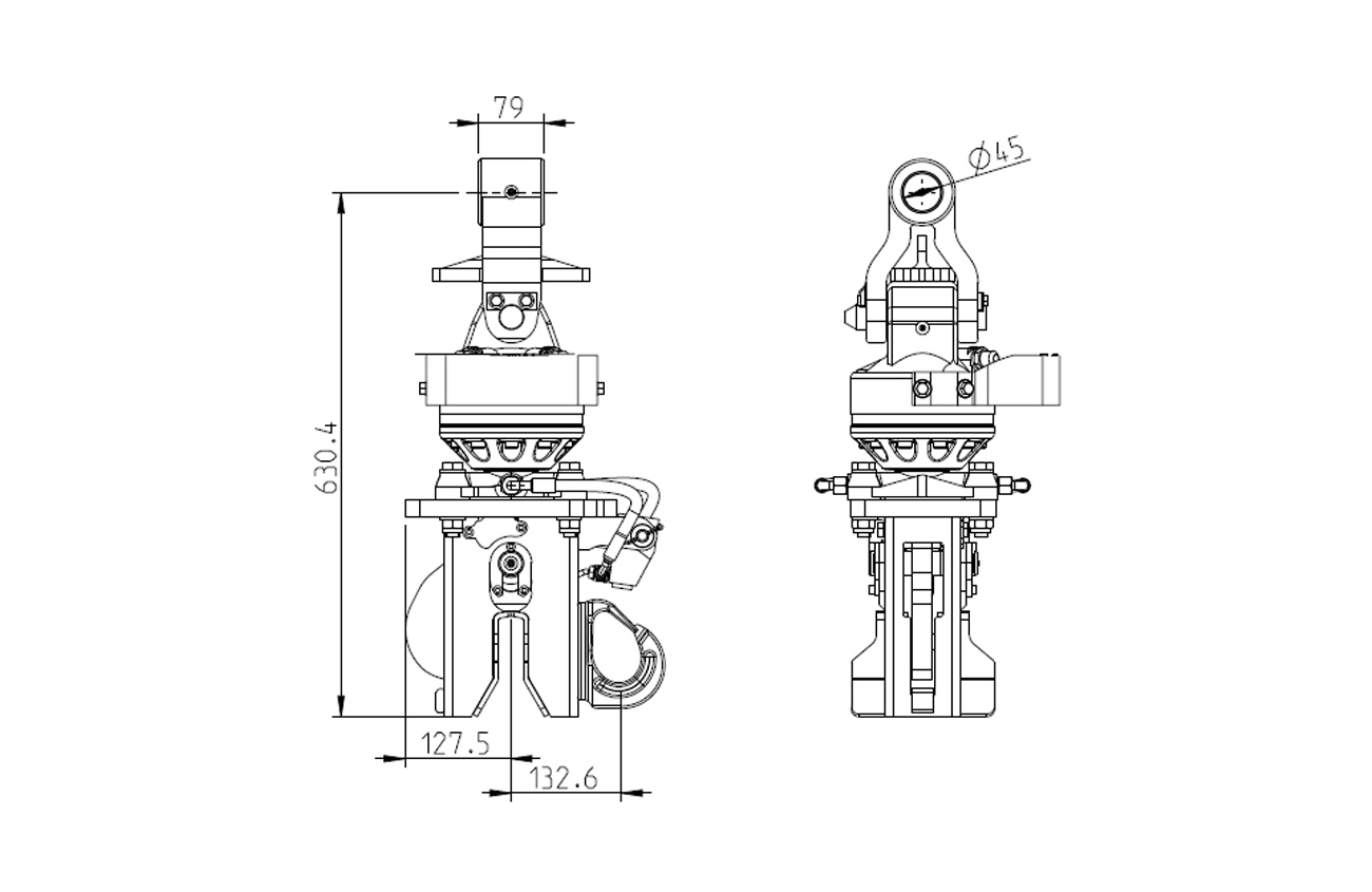 HIAB Hydraulic Hook | Loader Cranes | Hiab